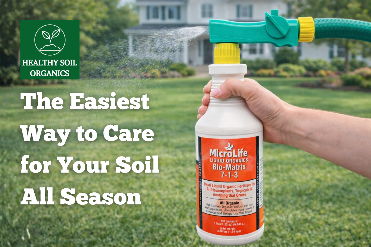The Easiest Way to Care for Your Soil All Season – Healthy Soil Organics