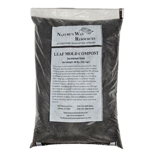 Nature's Way Resources Leaf Mold Compost - Fine | 40 LB – Healthy Soil ...