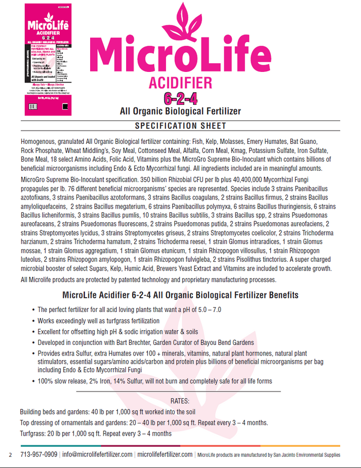 MicroLife Fertilizer - The Fall Lawn Bundle – Healthy Soil Organics