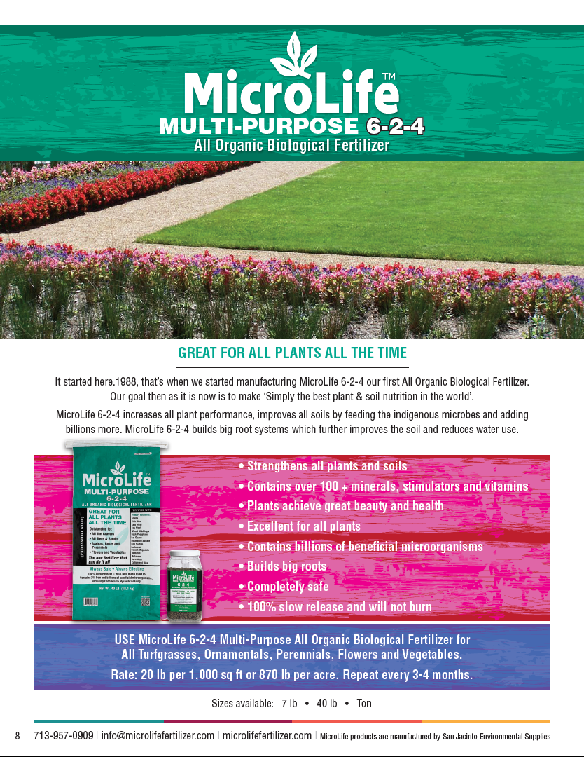 MicroLife Organic Multi-Purpose Fertilizer 6-2-4 | 40 LB Bag – Healthy ...